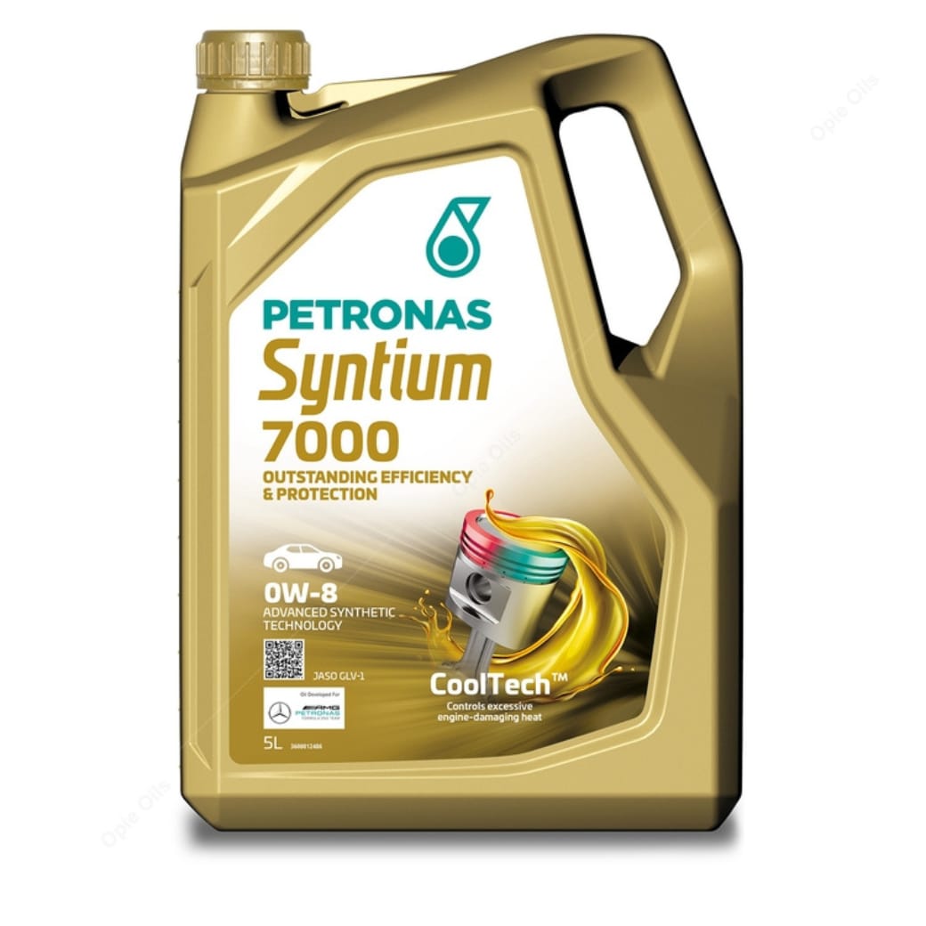 PETRONAS 0W-8 SYNTIUM 7000 0W-8 FOUR WHEELERS GASOLINE HYBIRD ENGINE O ...