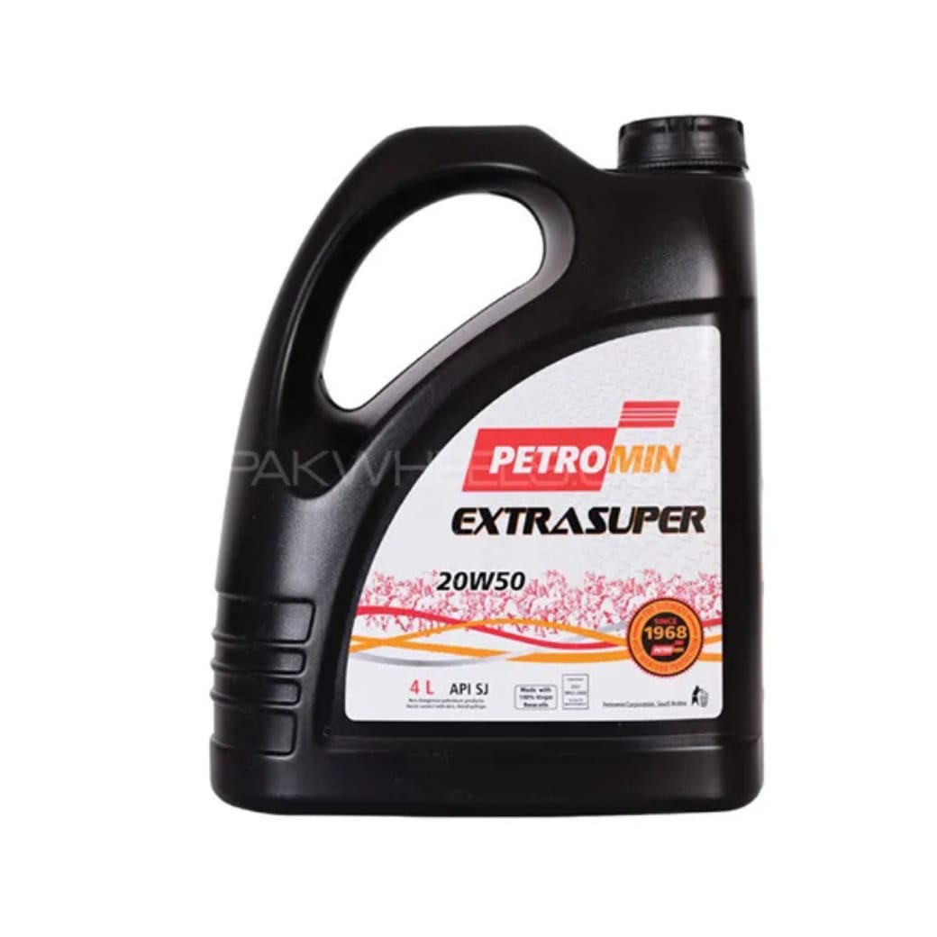 PETROMIN 20W-50 EXTRA SUPER 20W-50 SJ SJ PETROL ENGINE MOTOR OIL 4 LIT – GARI PARTS