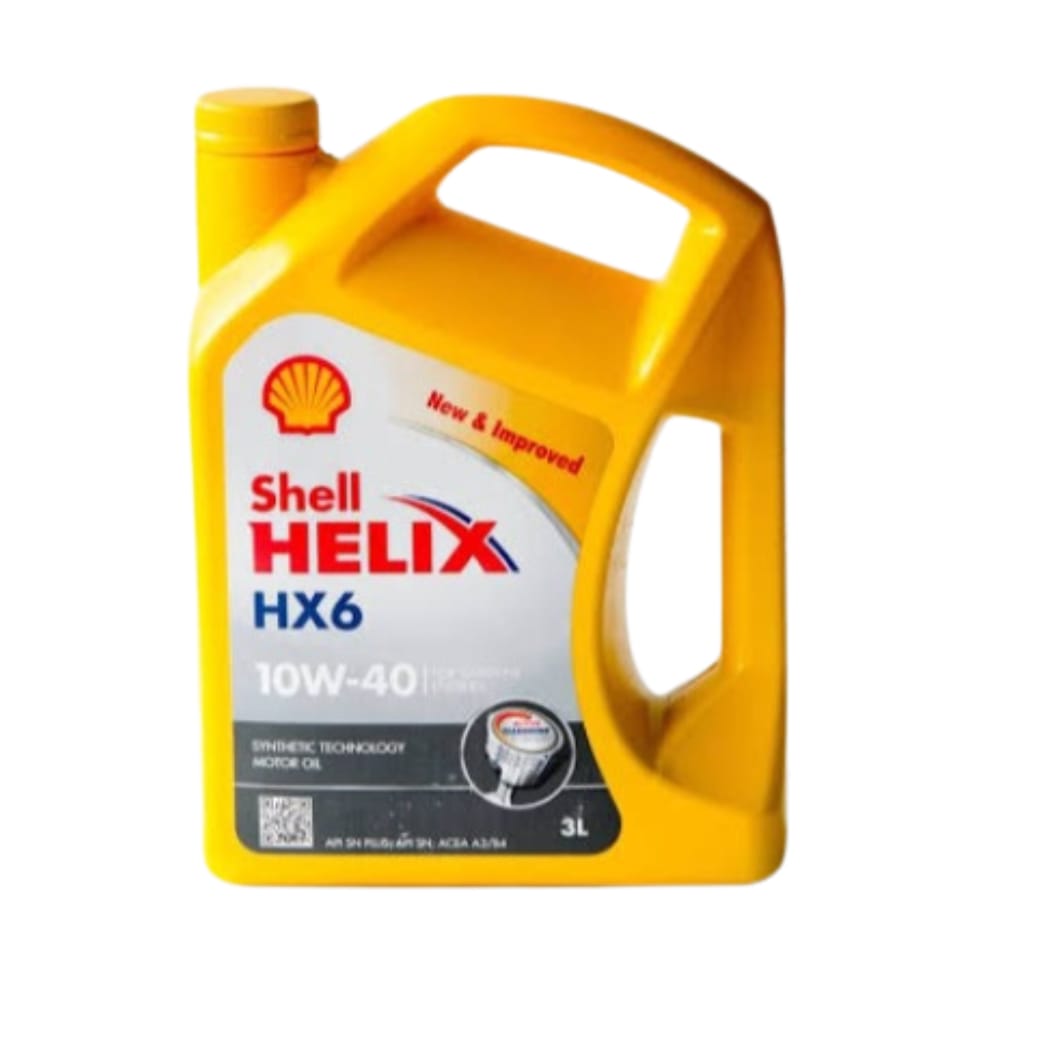 Shell 10W-40 HELIX HX6 10W-40 SN PLUS SN+ PETROL ENGINE MOTOR OIL ...