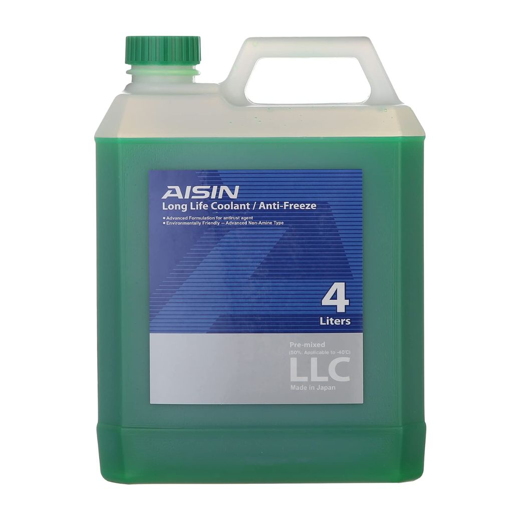 AISIN AI-COOLANT-GREEN ANTI-FREEZE COOLENT (GREEN) 4LT – GARI PARTS
