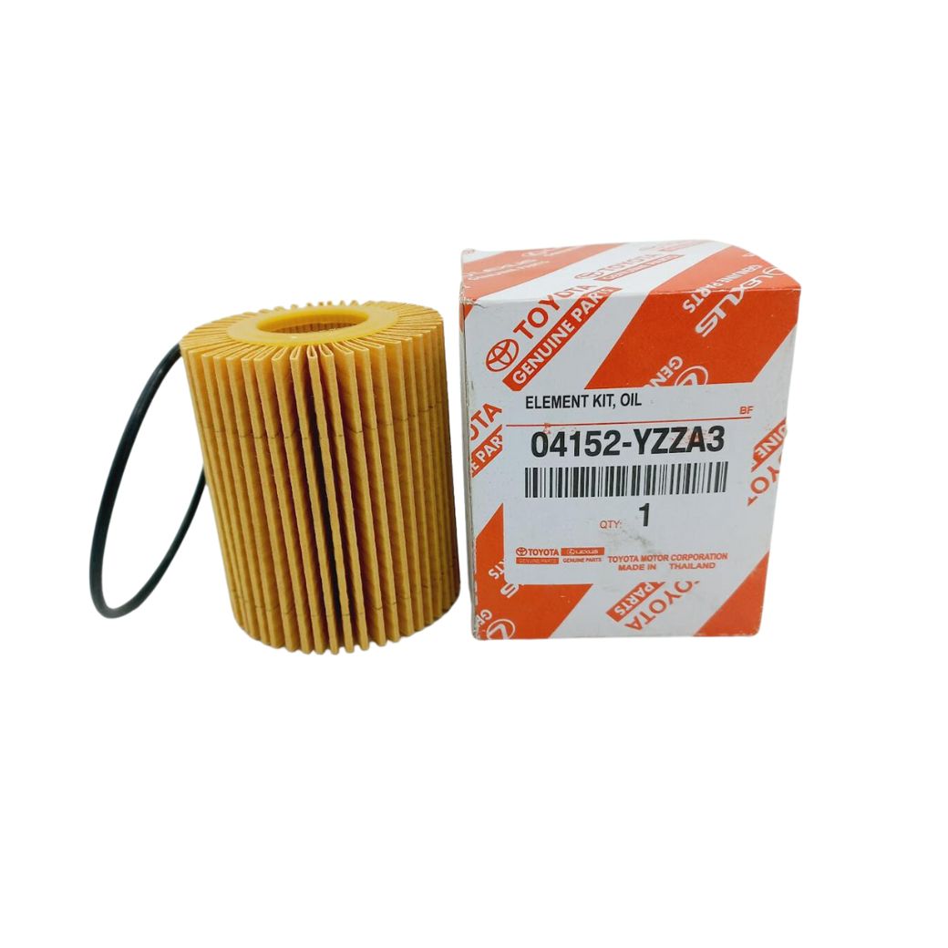TOYOTA GENUINE OIL FILTER 04152-YZZA3 OP-10115 TOYOTA HILUX, PARADO,LE ...