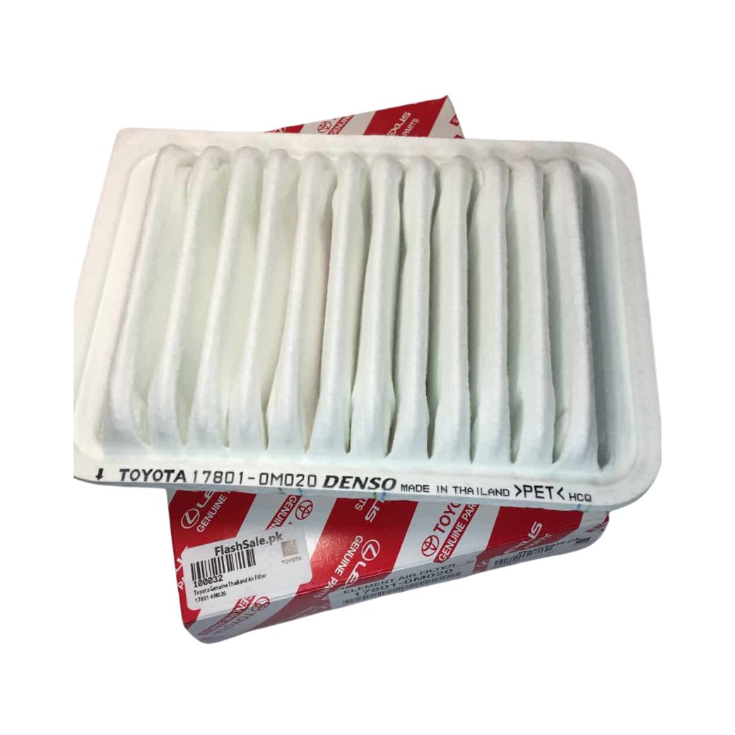 TOYOTA GENUINE AIR FILTER 17801-0m020 / A2 TOYOTA COROLA NEW 2009-ON ...